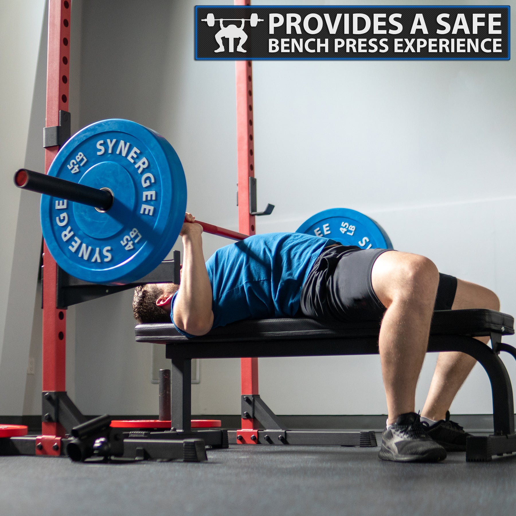 Synergee Safety Arms | Synergee Fitness USA