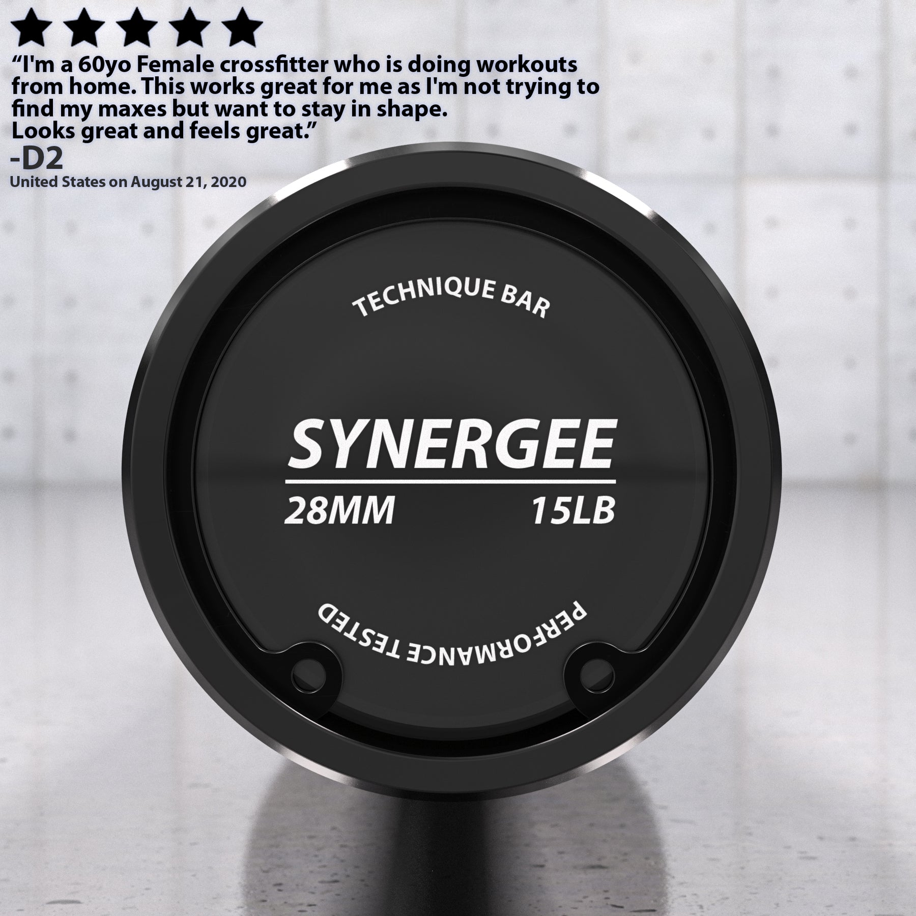 Synergee Technique Barbell | Synergee Fitness USA